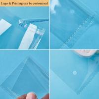 China Width 70cm 100pcs/Pack Extra Large Custom Printing Garment Packing Self Sealing Bopp Door-mat Bag Clear Plastic Cellophane Bag for sale