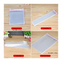 China Width 70cm 100pcs/Pack Extra Large Custom Printing Garment Packing Self Sealing Bopp Door-mat Bag Clear Plastic Cellophane Bag for sale
