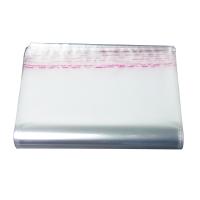 China Width 65cm 100pcs/Pack Extra Large Custom Printing Apparel Door-mat Package Self Sealing Bopp Bag Clear Plastic Cellophane Bag for sale