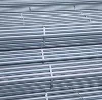 China Q215 Q235 Galvanized Round Sheet Metal Pipe H8 H9 Furniture Spangle ASTM A526 for sale