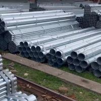 China Han Steel Seamless Galvanized Round Sheet Metal Pipe DX51D Z265 70 Thickness ISO9001 for sale