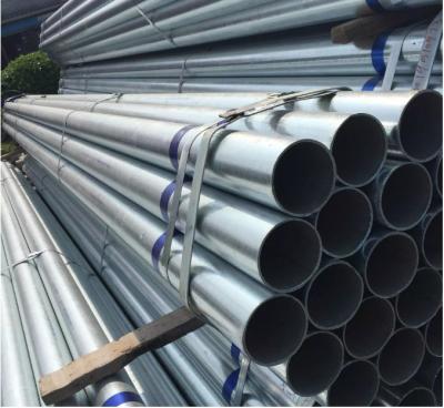 China Scaffolding Galvanized Steel Pipe 0.1-6mm Hot Dip GI Pipe 21.25mm 219mm for sale