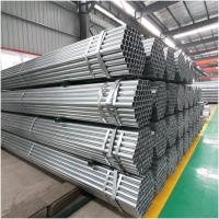 China Scaffolding Galvanized Steel Pipe 0.1-6mm Hot Dip GI Pipe 21.25mm 219mm for sale