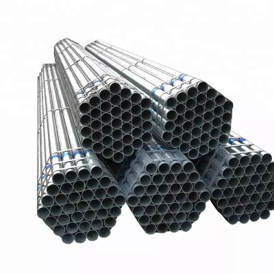 China ASTM Round Hot Dip Galvanized Steel Pipe Q195-Q235 6m-12m Wu Steel for sale