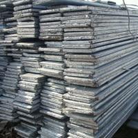 China Dx51D A40 Galvanized Flat Steel 12X6mm Construction 200mm Width Han Steel for sale