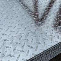 China Pan Steel Galvanised Steel Checker Plate Hot Rolled Galvanised Checker Plate Sheet Z181 JIS G3313 for sale