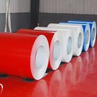 China RAL Color PPGL / PPGI Galvanized Steel Coil Cold Rolled 600 - 1250mm ASTM ISO for sale