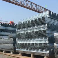 China Q235B DN80 Hot Dip Galvanized 0.1 - 300mm Greenhouse Pipe / Fire Water Supply Steel Pipe for sale