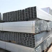 China ASTM ISO9001 Q195 A500 A53 Rectangular 30 - 60g Aluminum Galvanized For Fluid Pipe for sale