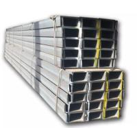 China HR Mild Steel Galvanized U Channel GB/T1591 Q235B Q345B Q345D for sale