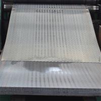 China Anti Slip Diamond S235jr A36 Carbon Steel Chequered Sheet 1000 - 2000mm for sale