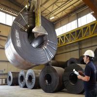 China Q355 Black Hot Rolled Carbon Steel SPCC Coil 2.75mm - 100mm Thickness for sale