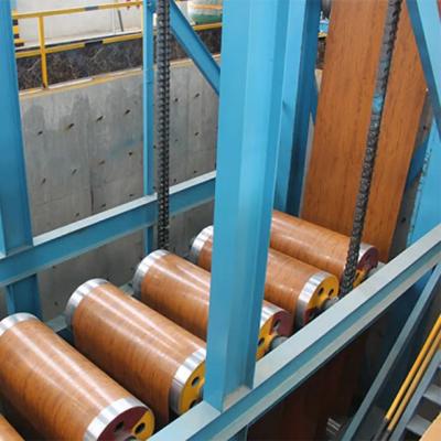 China JIS SUS Galvanized Ppgi Steel Coil Zinc Coated Wood Printed Paint 0.18 - 1.5mm for sale