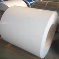 China White Prepainted Ppgi Galvanized Steel Coil 0.4mm Color Coated PPGI G350 for sale