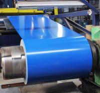 China 275g / M2 Zinc Coated Color Coated Coil 3 - 8MT Yield Strength 180Mpa for sale