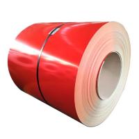 China RAL Color Coated Steel Coil 220Mpa And Elongation 20 - 25% 1250mm for sale