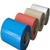 China RAL Galvanized PPGI Steel Coil ID 508 / 610mm 280Mpa Tensile Strength for sale
