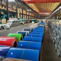 China 600-1250mm PPGI Galvanized Roofing Sheet Coil ID 508 / 610mm for sale