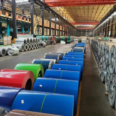 China 600-1250mm PPGI Galvanized Roofing Sheet Coil ID 508 / 610mm for sale