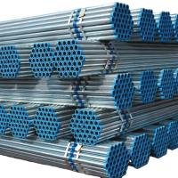 China Hot Dipped GI Galvanised Steel Pipe Round Tubing DN15-DN200 Dx53D Dx54D Seamless for sale