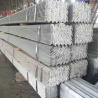 China Hot Dipped Q235 Q345 Galvanized Angle Steel Equal Building Material Good Stability for sale