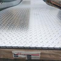 China Diamond Embossed Gi Chequered Plate Q195 Q235 Q345 1mm 3mm Antiskid Decoration for sale