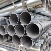 China SCH10 SCH30 Galvanised Steel Tube Q345A 10# 20#  Welded Round For Construction for sale
