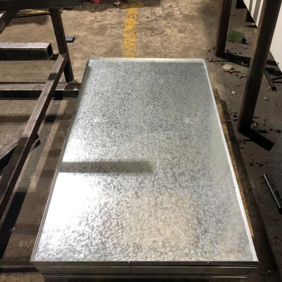 China Z140 Z350 4ft X 8ft galvanized steel roofing panels DX54D DX55D 0.2-6mm Thickness In Building for sale