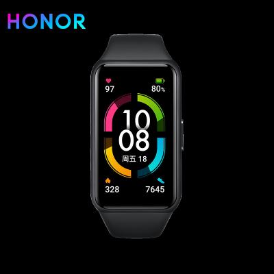 China Honor Band 6 Standard Edition 1.47 Inch Full Screen 14 Days Using Support 10 Sports Heart Rate Monitor Smart Wristband for sale