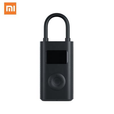 China Xiaomi Electric Air Pump Rechargeable inflator 150PSI Smart Digital Tire Pressure Detection for Football Car Bike Pump for sale