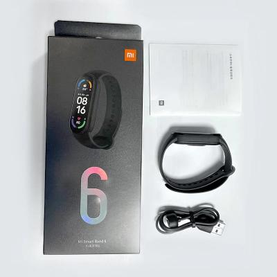 China Xiaomi Mi Band 6 Smart Watch Blood Oxygen Female Health Monitor Mi Band 6 Bracelet Global Version Original for sale