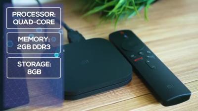 China Xiaomi Mi TV Box S Android Tv Box S 8.1 Ultra 2G 8G IPTV Set top Xiaomi Mi Box S 4K for sale