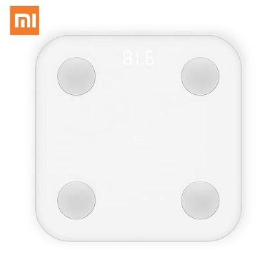 China Xiaomi Mi Body Fat Scale 2 Test 13 Body Date BMI Health Weight Scale LED Display Xiaomi Weight Scale 2 for sale