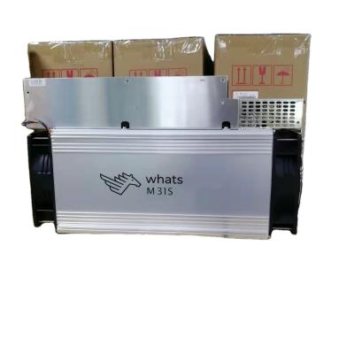 China Machine For MicroBT Whats M31s+  80Th/s /M31S  72Th/s 3360W In Stock Brand New Or Second Hand for sale