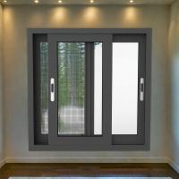 China Aluminum Sliding Door Double Glazed 1.2mm-1.6mm Profile Heat Insulation Energy Saving Window for sale