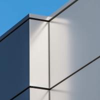 China Single Panel Aluminum Single Panel Curtain Wall Wood Grain 3D Architectural Curtain Wall for sale