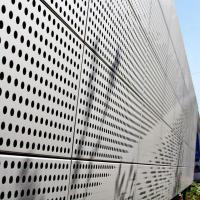 China Moisture Proof Fireproof Perforated Aluminum Panel 3.0mm for Curtain Wall Ceiling for sale