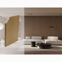 China Shockproof Wood Grain Aluminum Honeycomb Panel 9-22mm Metal Sandwich for Living Room for sale