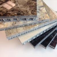 China Mall Marble Honeycomb Panel 15mm 20mm  Honeycomb Shower Wall Panels for sale