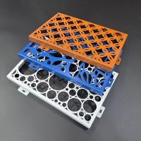 China Perforated Fluorocarbon Coated Aluminum Wall Panels for Exterior Curtain Wall 3mm for sale
