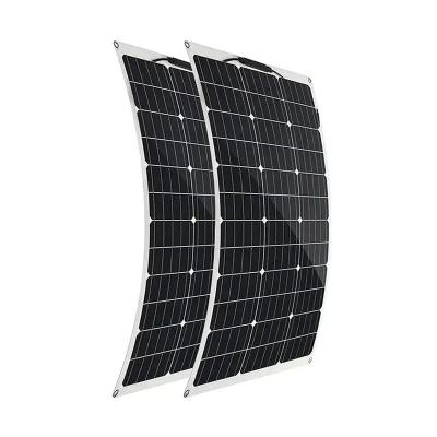 China 180W Flexible Monocrystalline Solar Panel 20V 9A IP68 Outdoor PV Module for sale