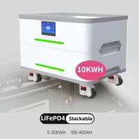 China Stackable 10kWh LiFePO4 Energy Storage System 51.2V 200Ah for sale