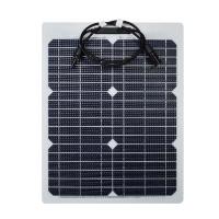 China 50W Flexible Solar Panel 17.7V Monocrystalline IP67 for RV Boat Off Grid for sale