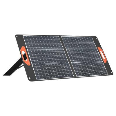 China 100W Solar Panels Outdoor Waterproof Foldable Pv Panel  18V for sale