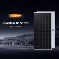 China 600W Monocrystalline Solar Panel N Type Off Grid Solar System FCC for sale