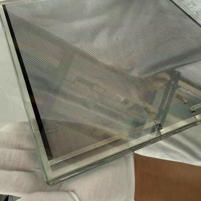 China 45W CdTe BIPV Solar Glass Panel 40% Transparent Low E Insulated 1200x600mm for sale