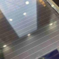China 45W CdTe BIPV Solar Glass Panel 40% Transparent Low E Insulated 1200x600mm for sale