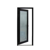 China French Style Aluminum Casement Window Double Casement Door Outswing Tempered Glass 1800mm for sale
