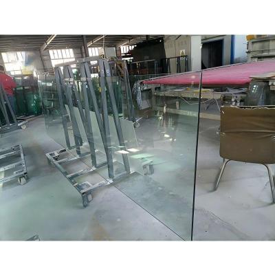 China Clear Frameless Tempered Glass 12mm for Hotel Swimming Pool Fencing Balcony Railing for sale