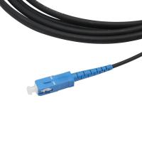 China Military Type A Tactical Rugged Connector / Outdoor Fiber Optic Patch Cable / Digital Fiber Optic Cable for sale